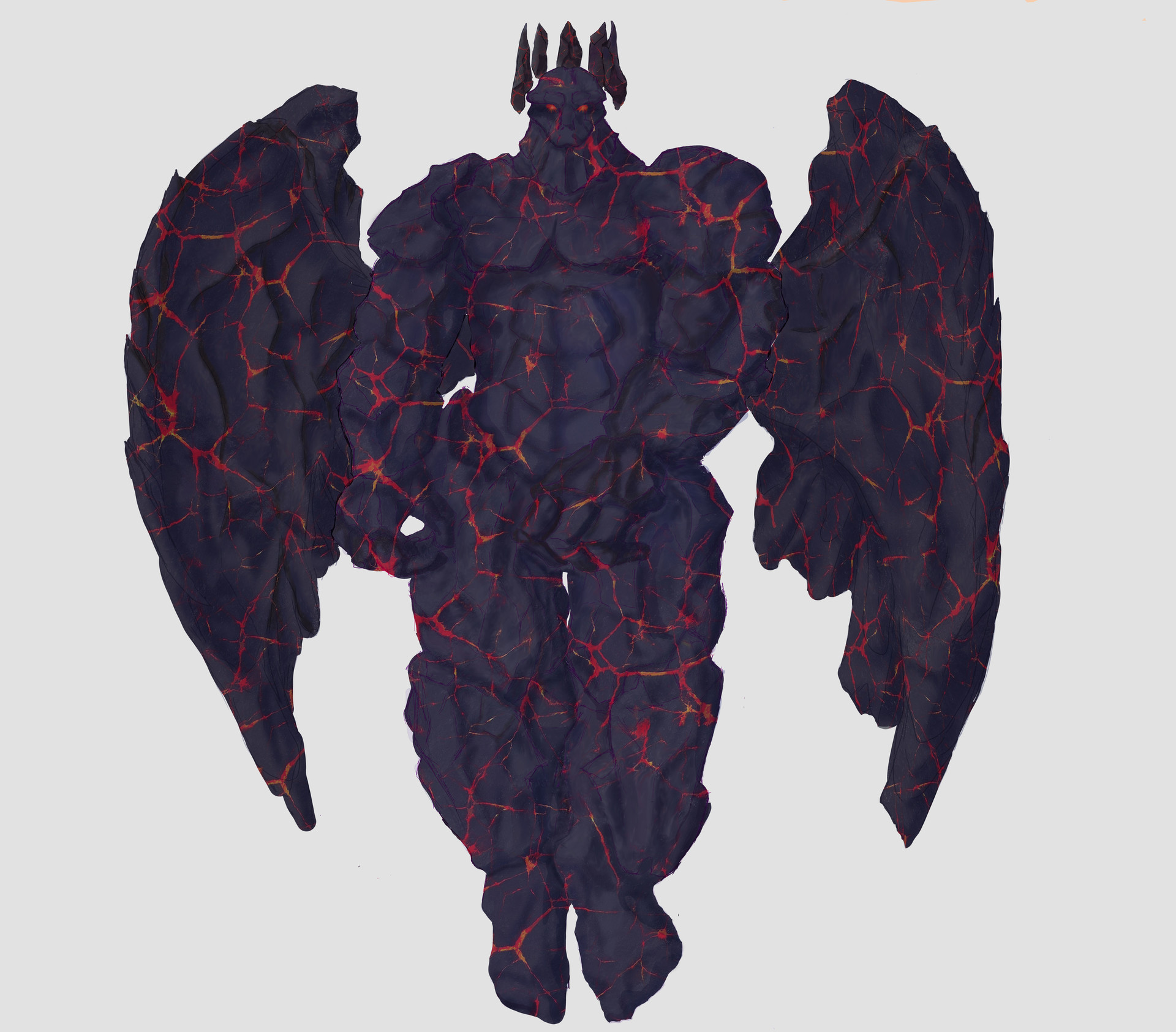 ArtStation - Lava elemental