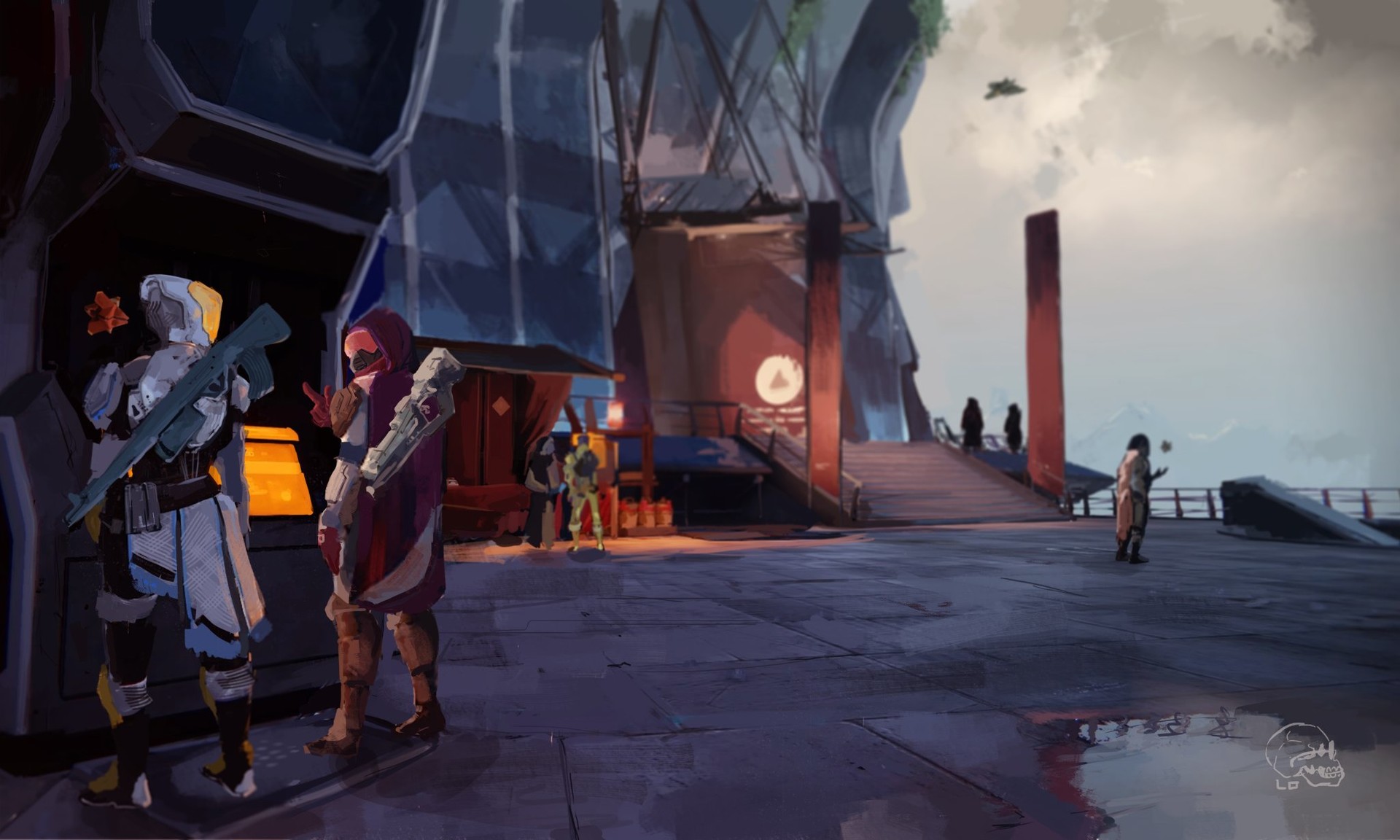 ArtStation - The Tower - Destiny Fanart