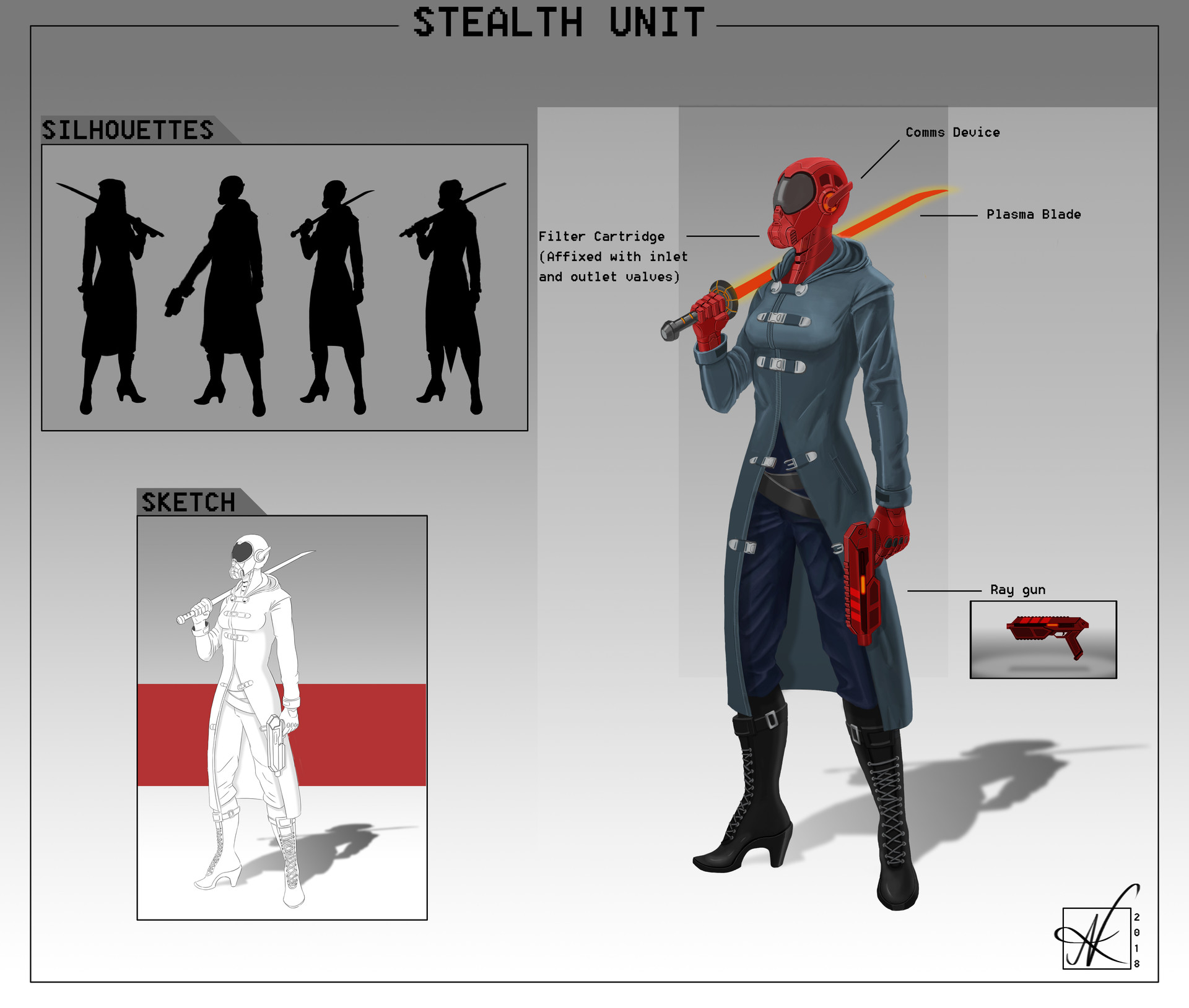 ArtStation - Stealth Unit