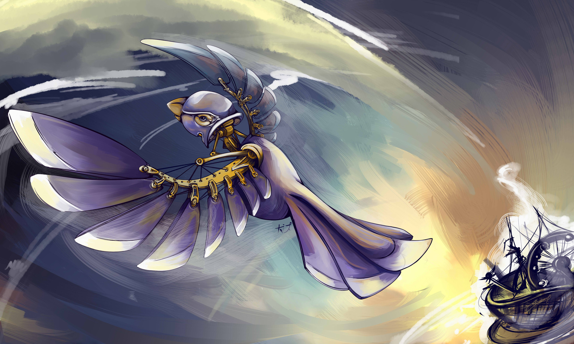 ArtStation - Clover bird