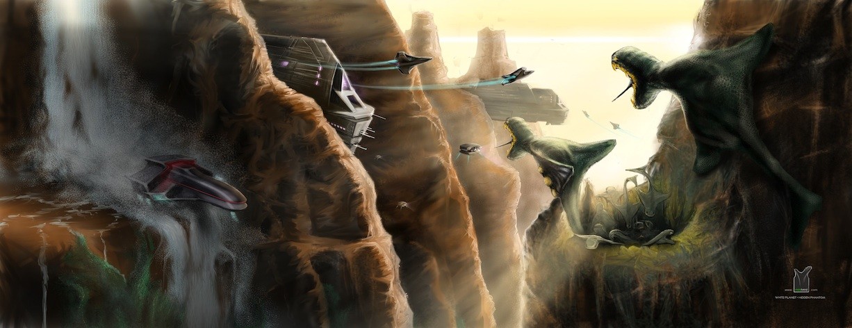 ArtStation - PLANET CRACK - hidden phantom