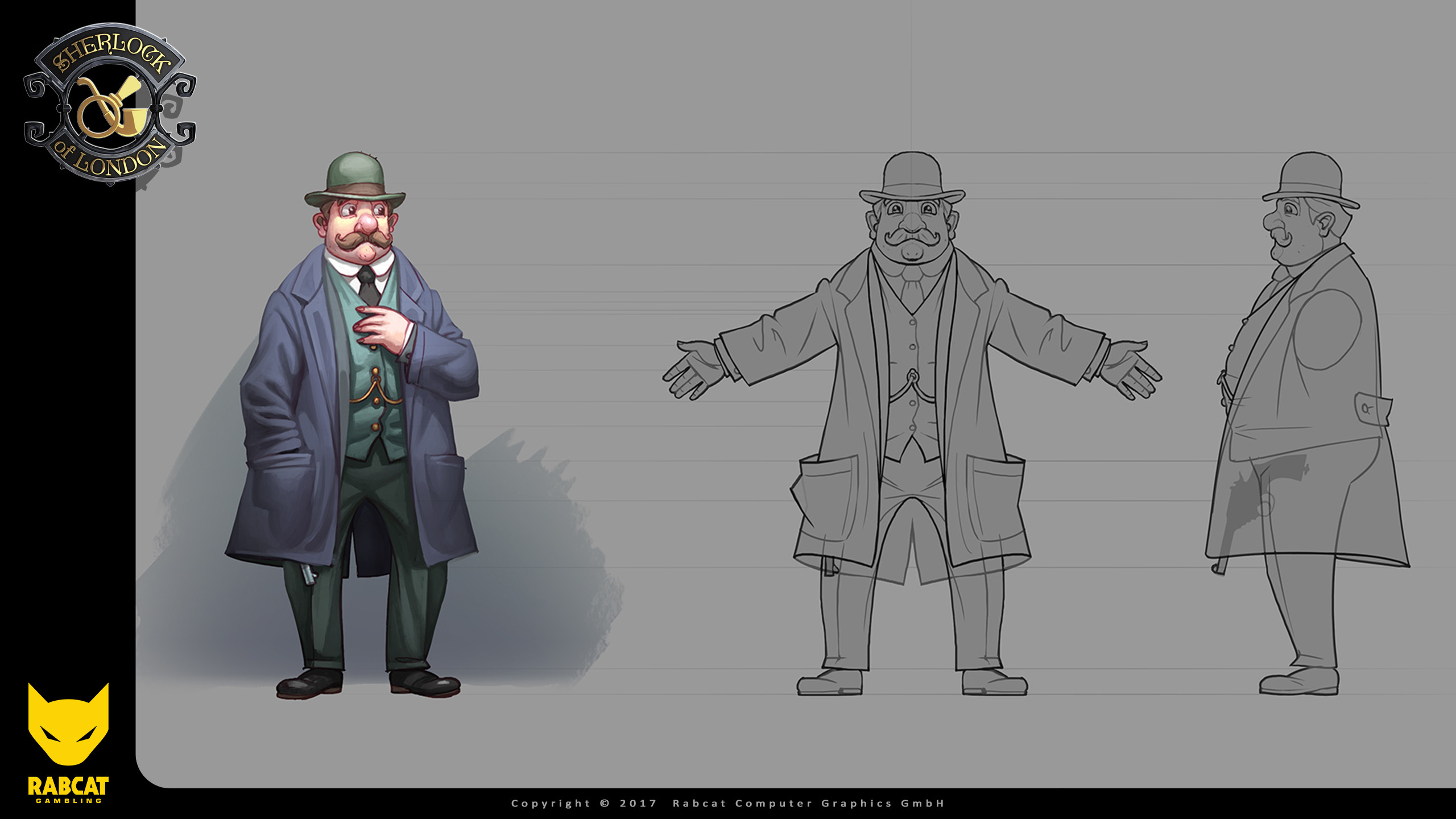 RABCAT GAME ART - SHERLOCK OF LONDON - Doctor Watson