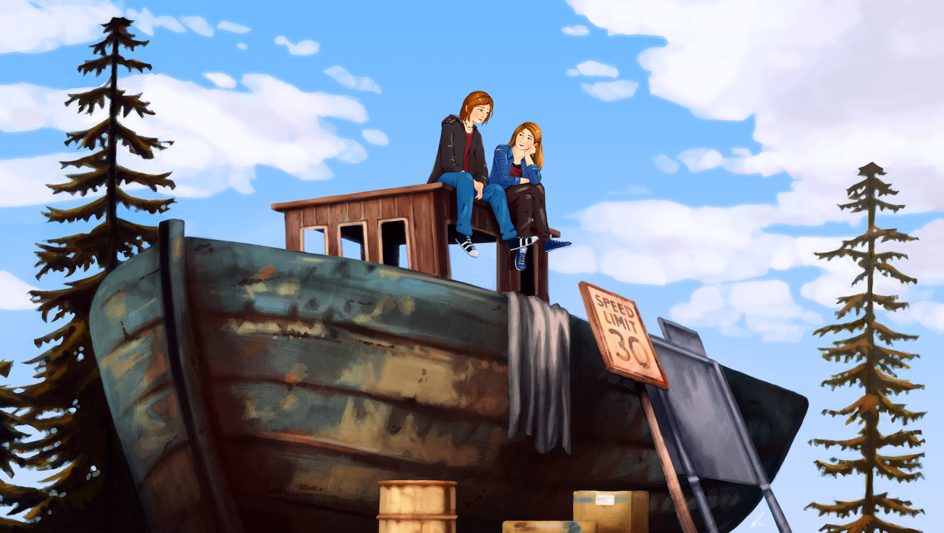 brintc - Chloe & Rachel - Life is Strange: Before The Storm