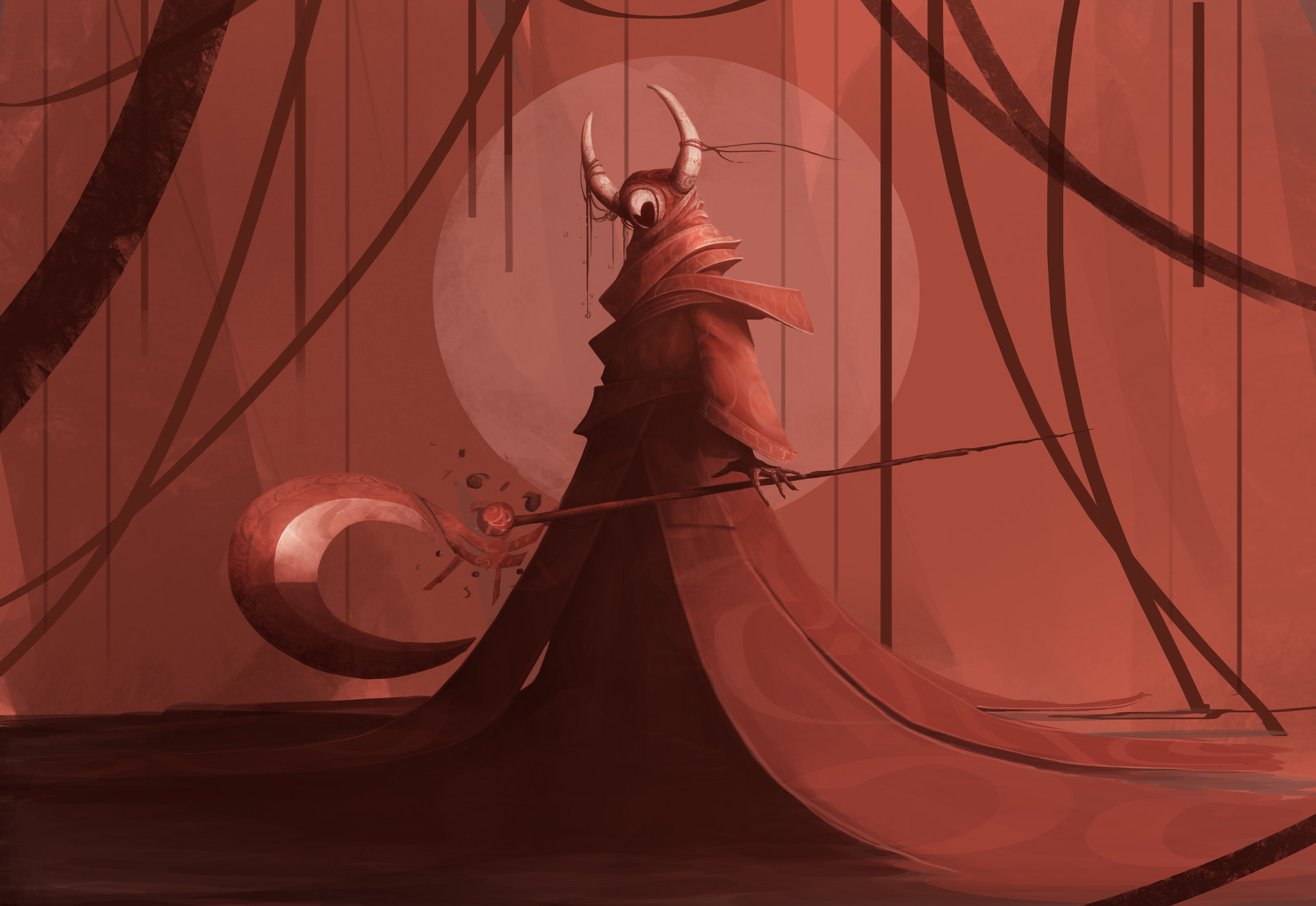 ArtStation - "Red Moon" Personal Project