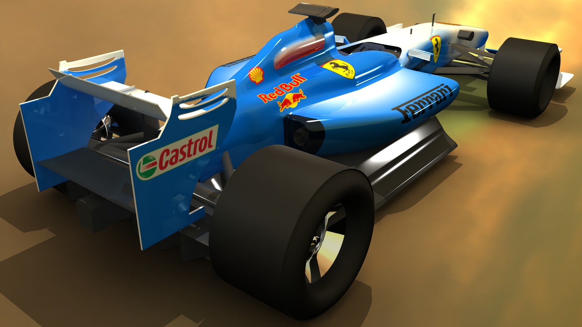 ArtStation - F1. Maya modling and texturing