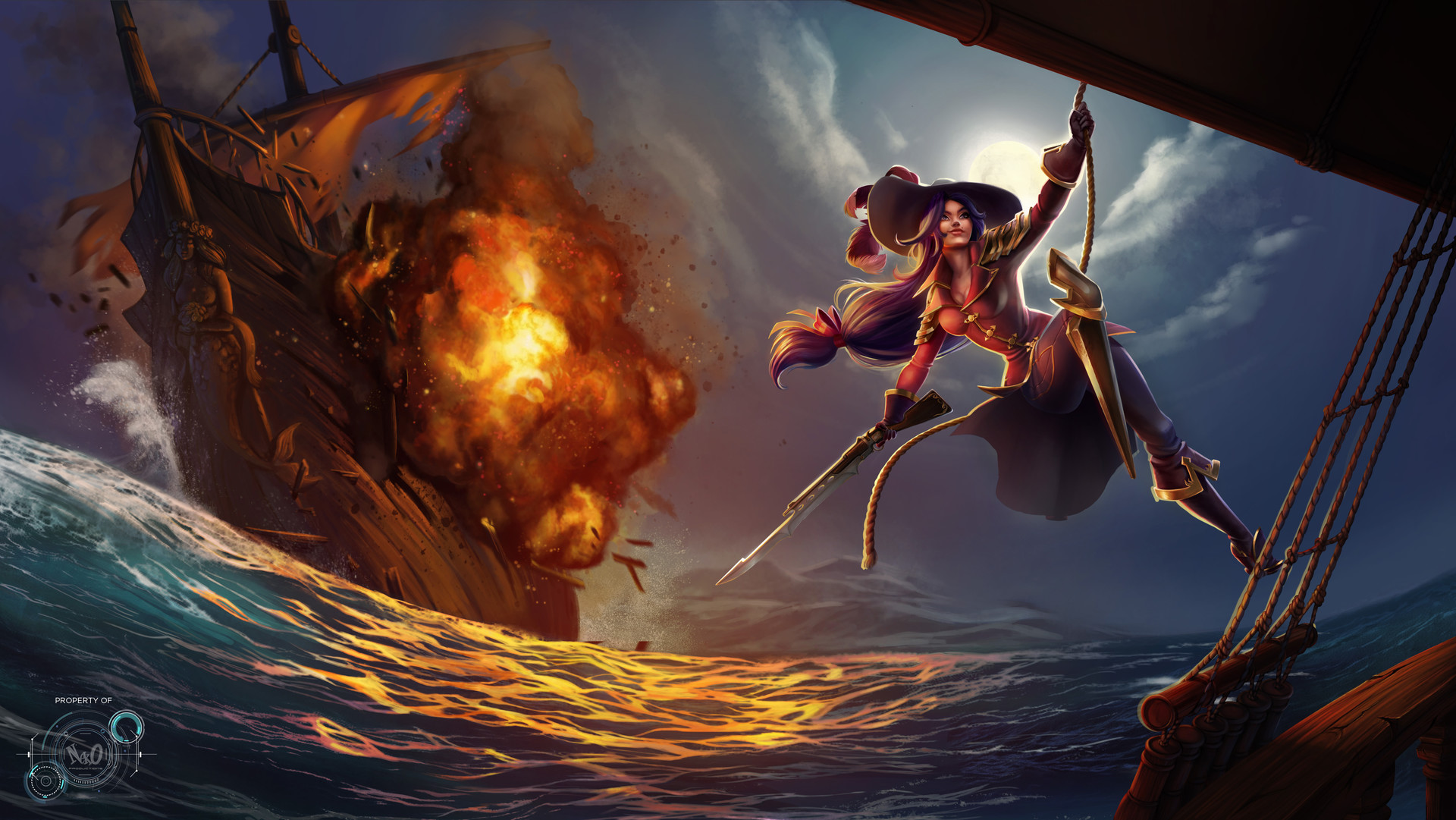 ArtStation - the Musketeer Splash Art