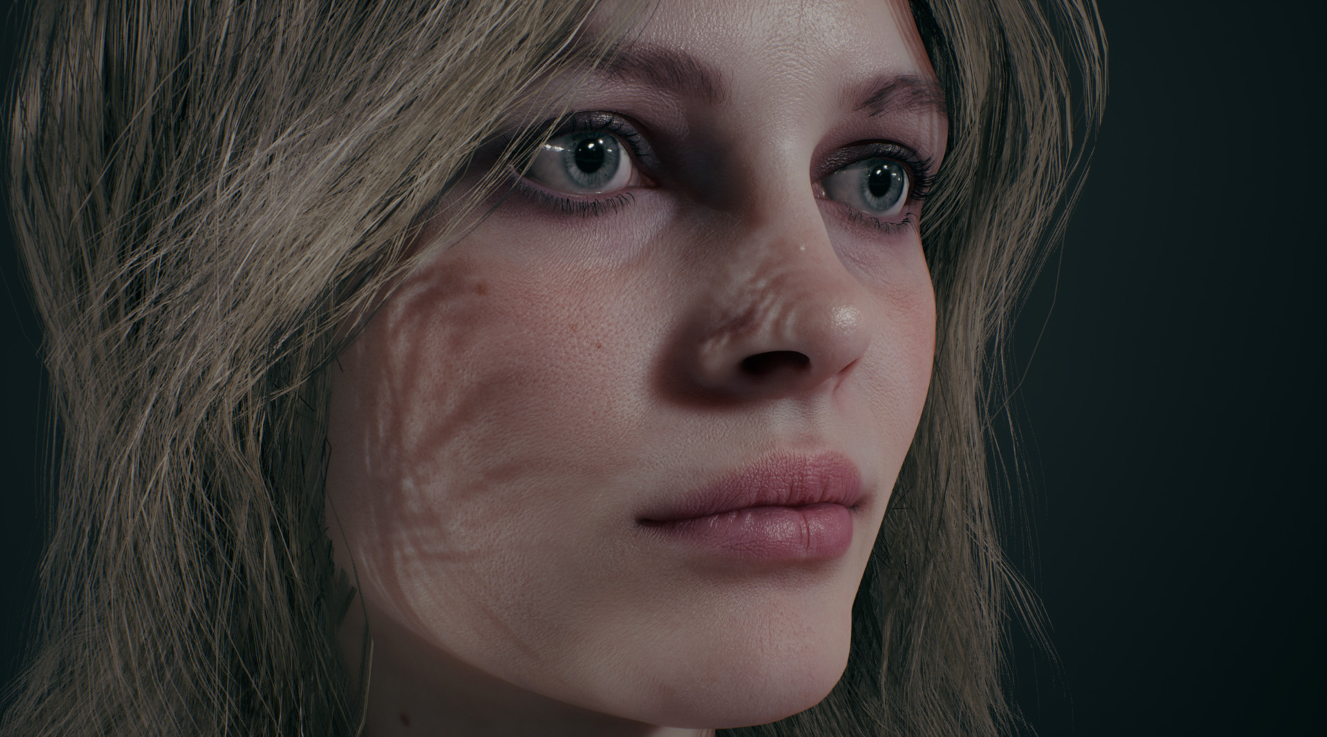 ArtStation - WIP - Realtime Female Character