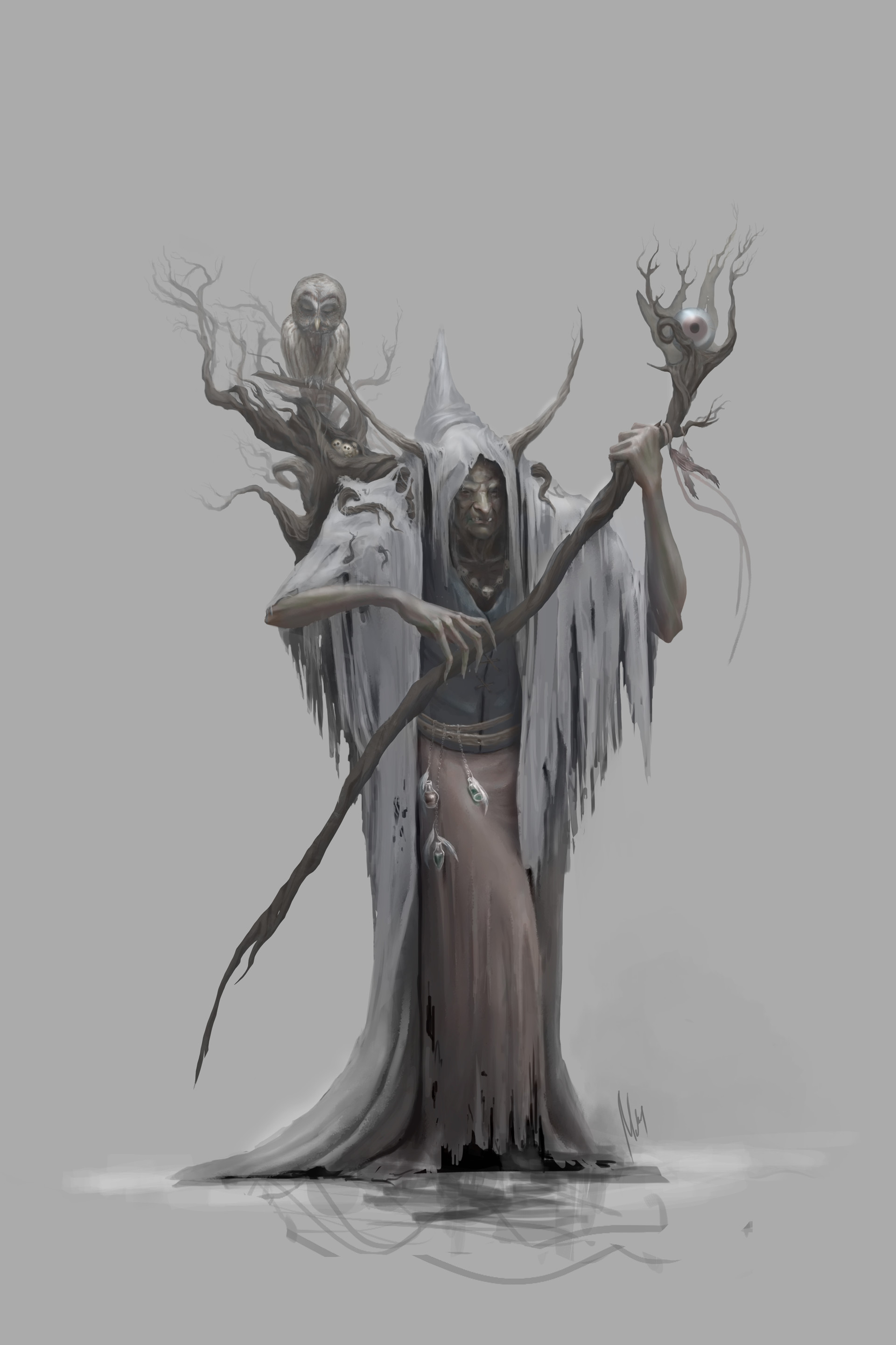 ArtStation - Cursed witch