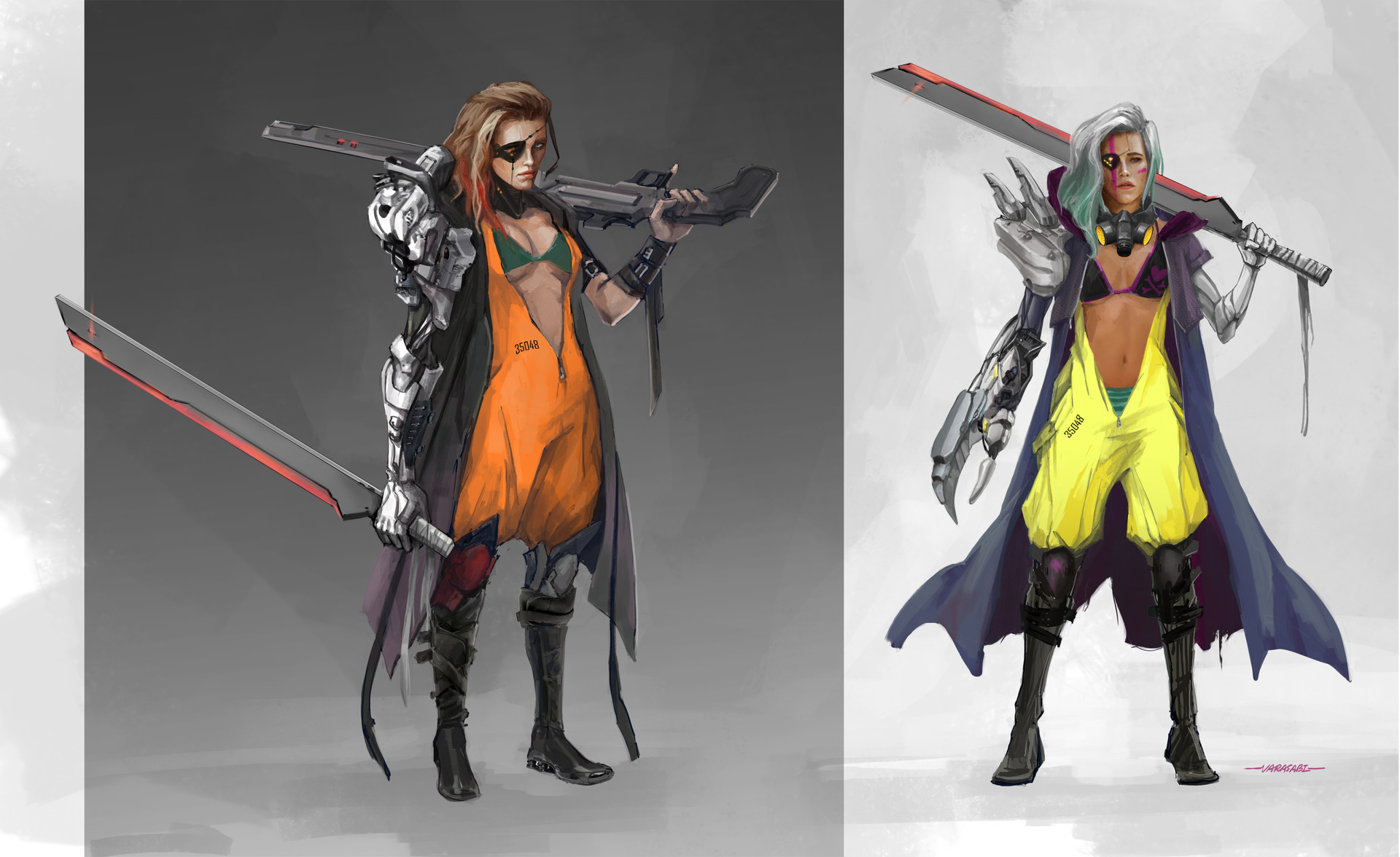 ArtStation - Pirate Sci-Fi concept RPG.