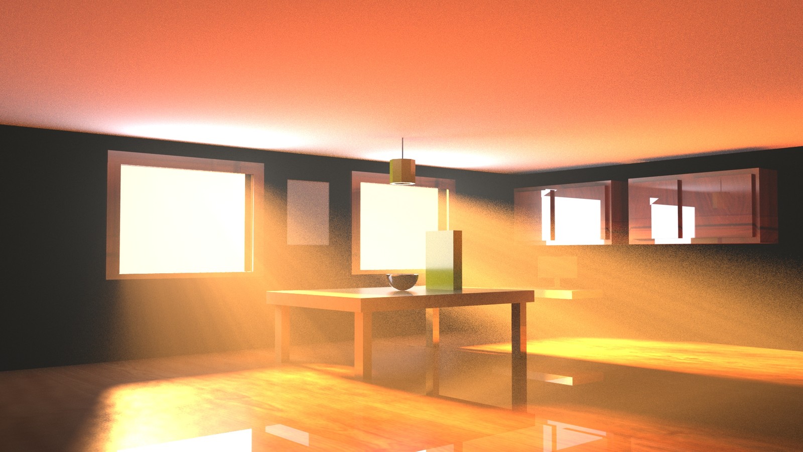 Valentine Dempsey - Volumetric Lit up room