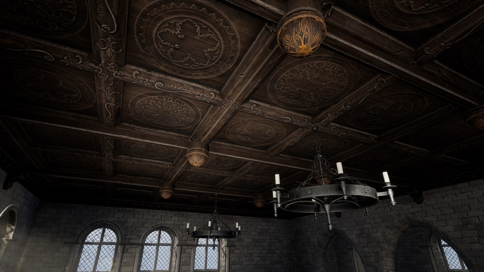 Alistair Macintyre - Environment - Castle Room UE4