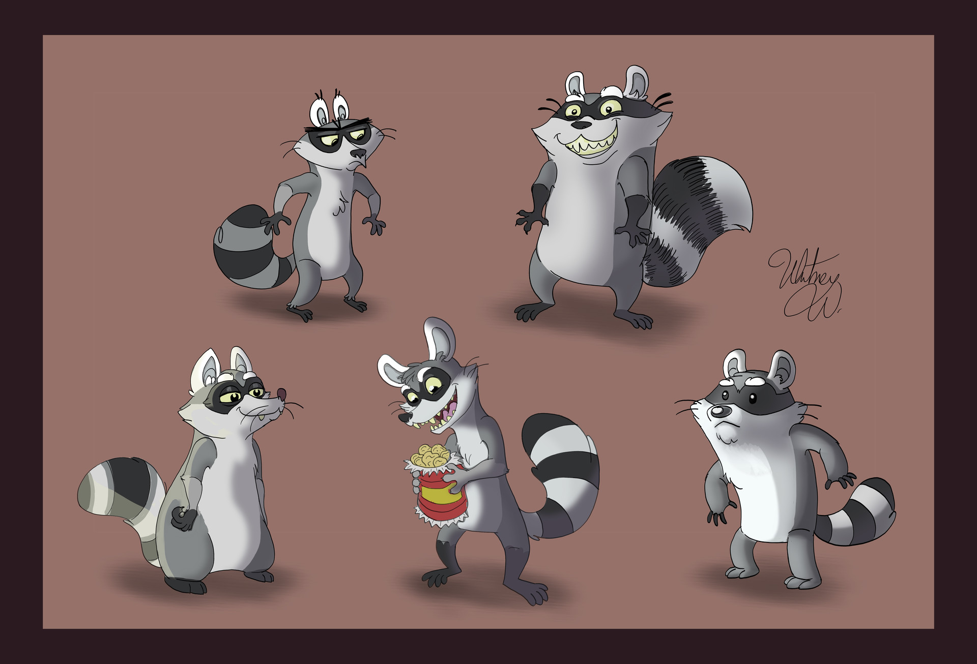 ArtStation - Raccoon Designs