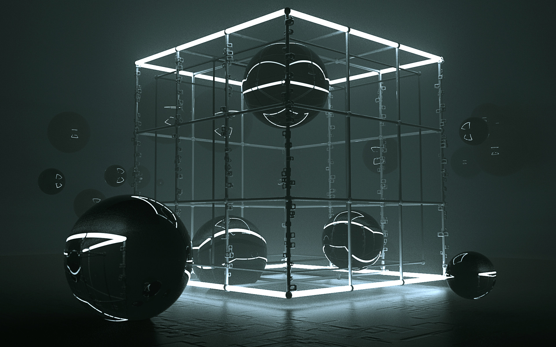 ArtStation - Cube Light Installation