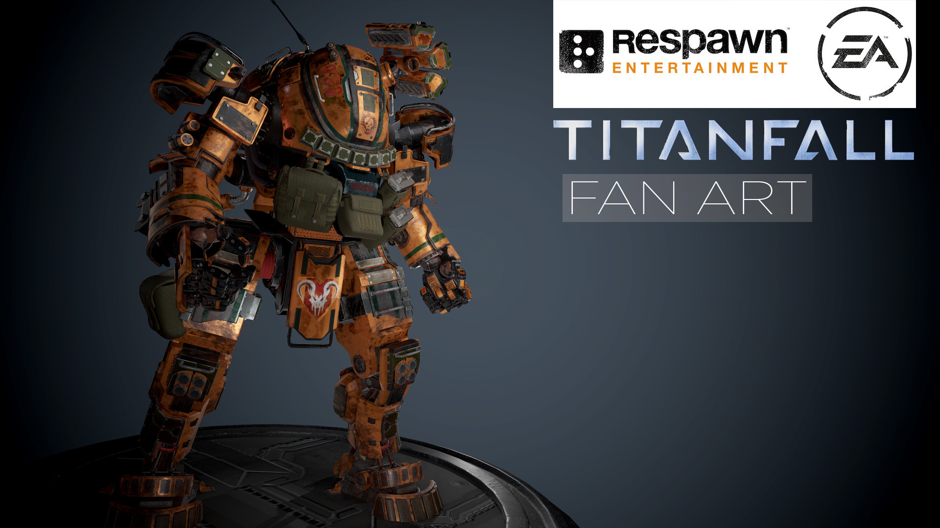 Solomon Tan - TitanFall Ogre Fan Art