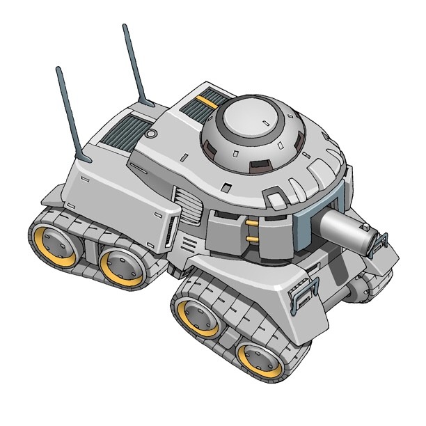 ArtStation - Battle Tank Concept