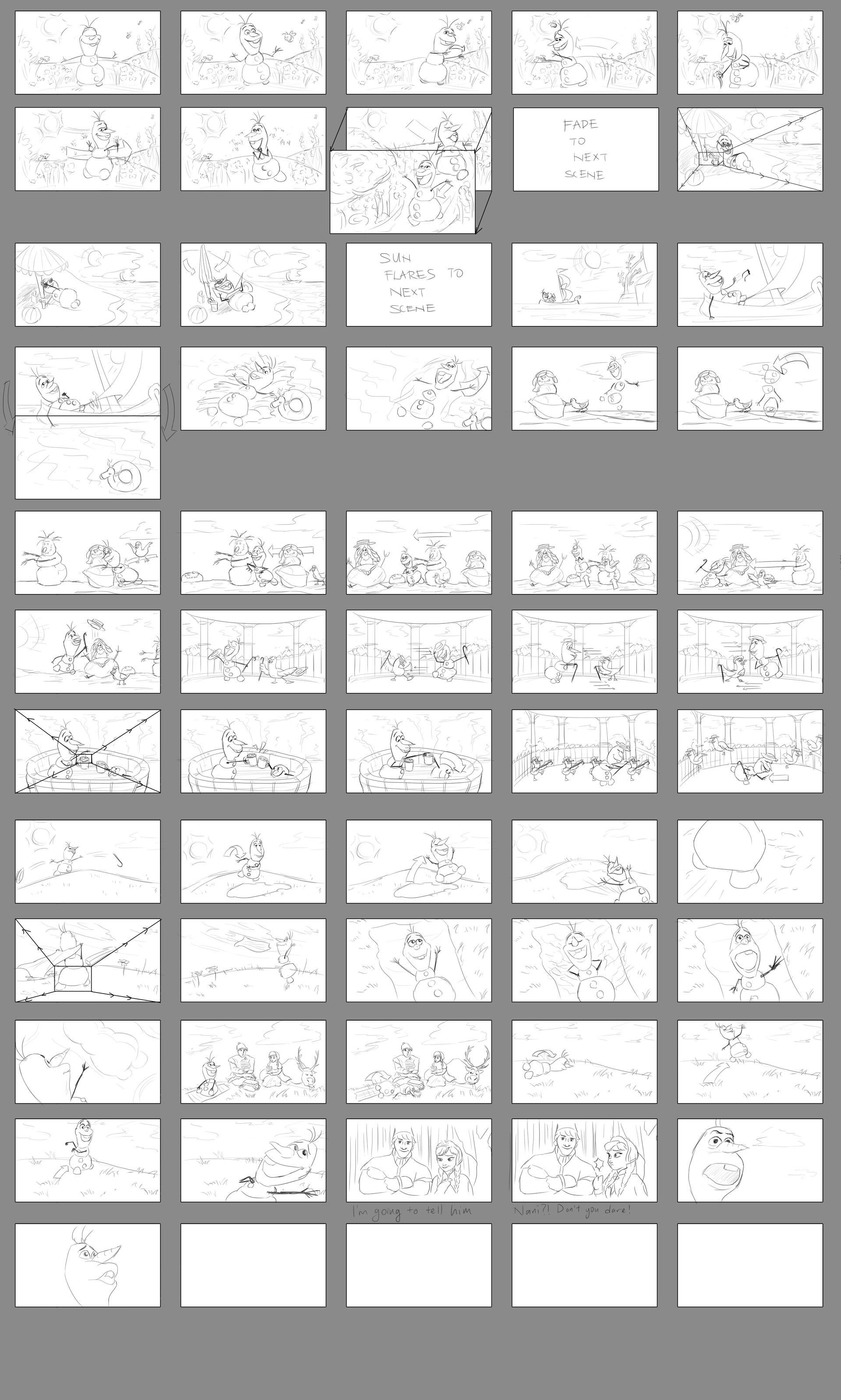 frozen beginning reversed