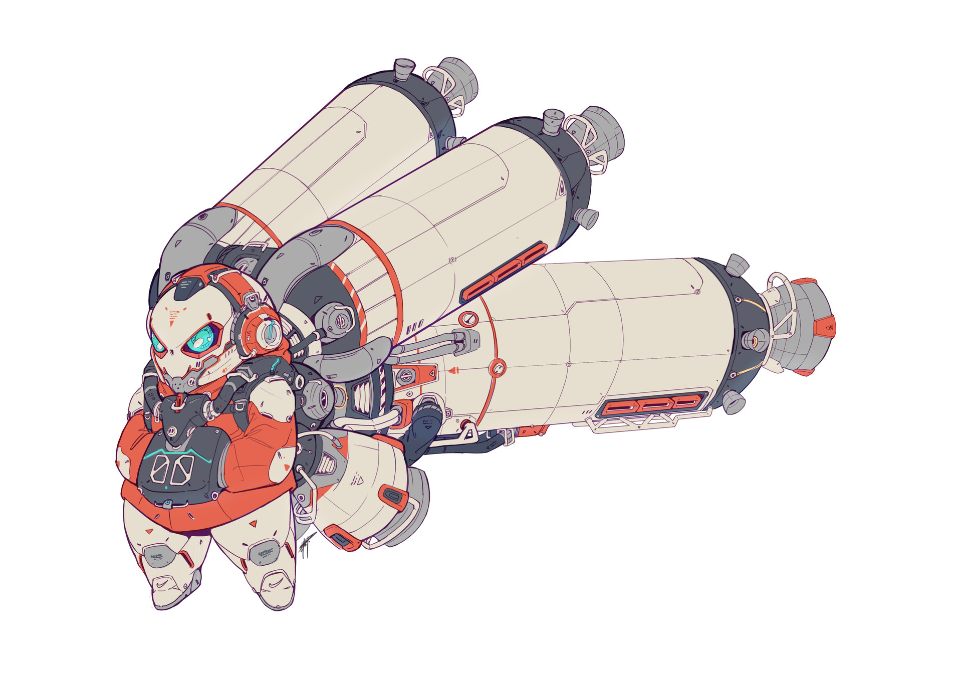 Eriko Pedojan - Booster Boy mkII