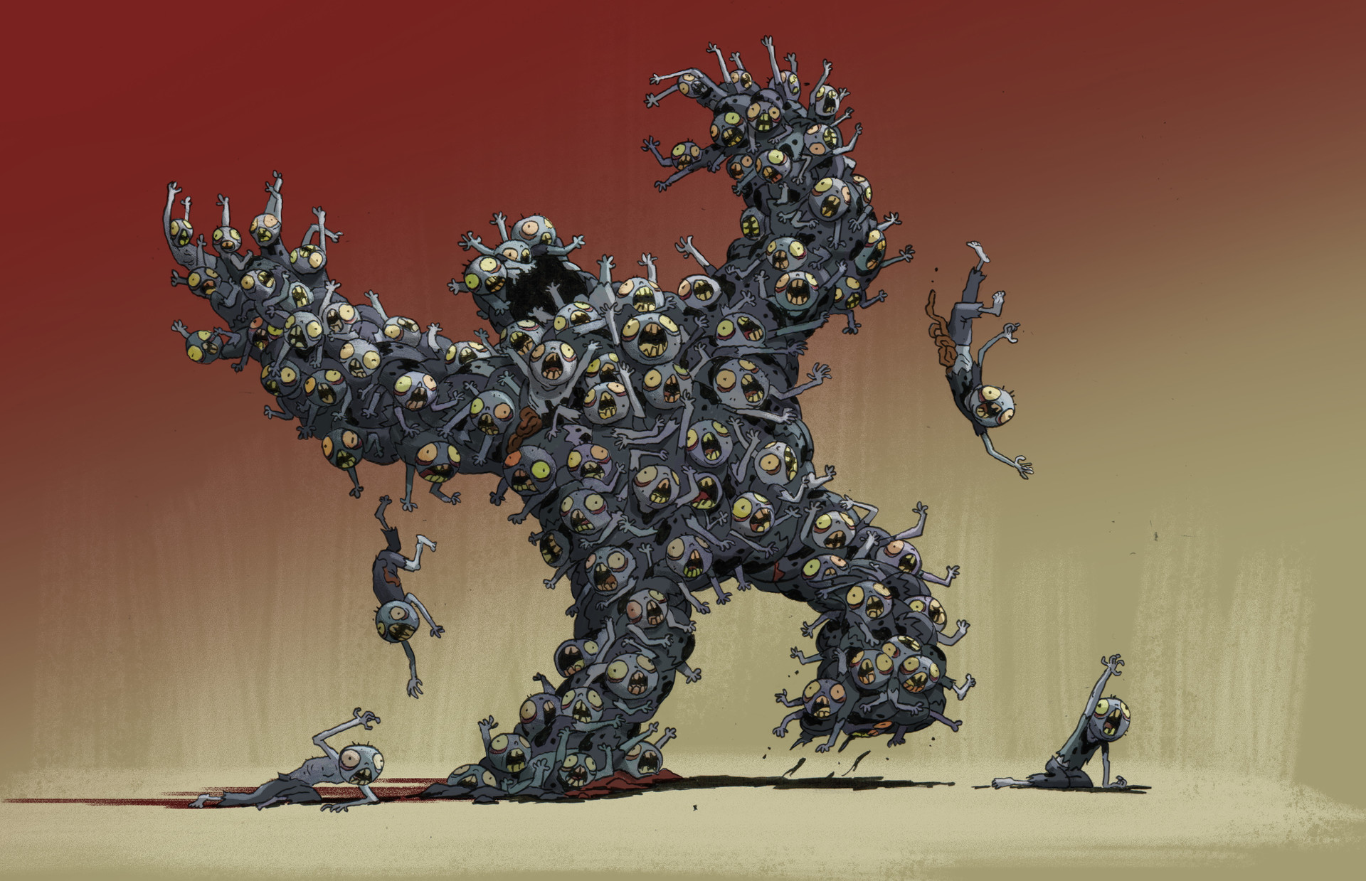 ArtStation - Zombie Blob!