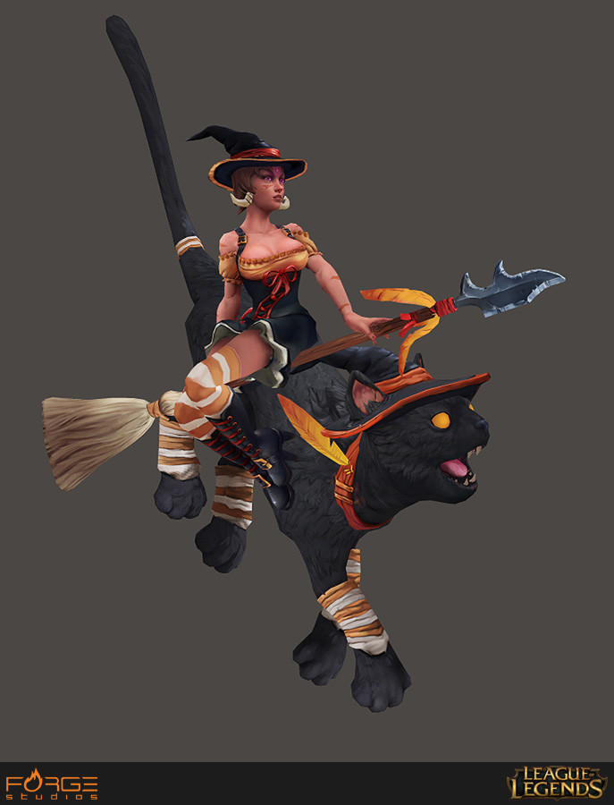 bewitching nidalee old