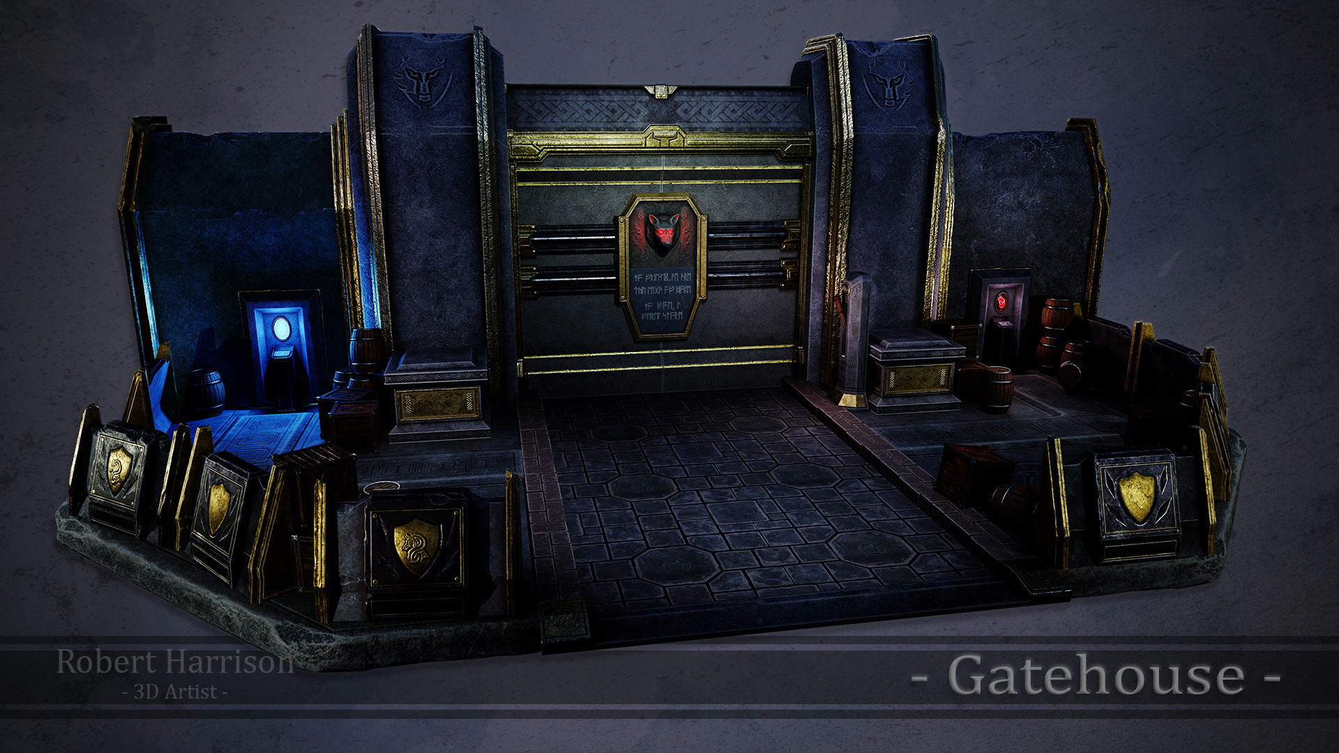 ArtStation - The Gatehouse