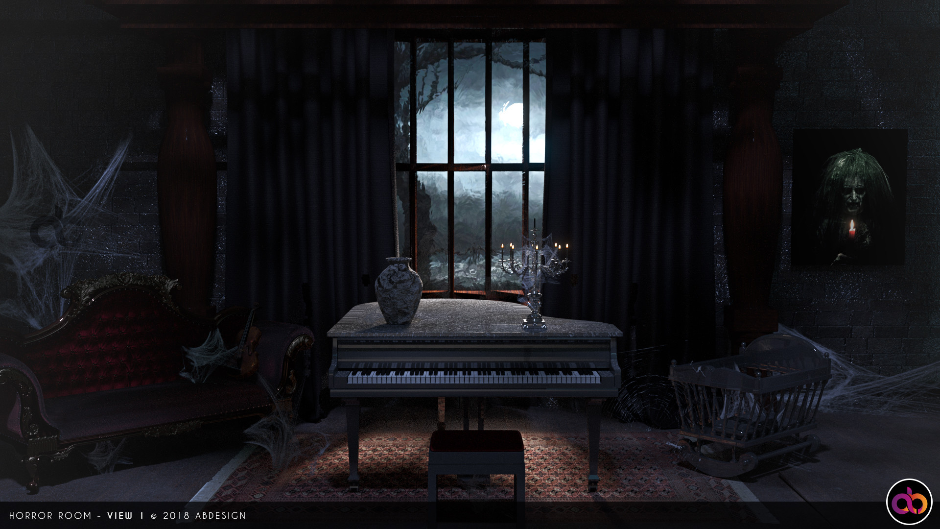 ArtStation - Horror Room