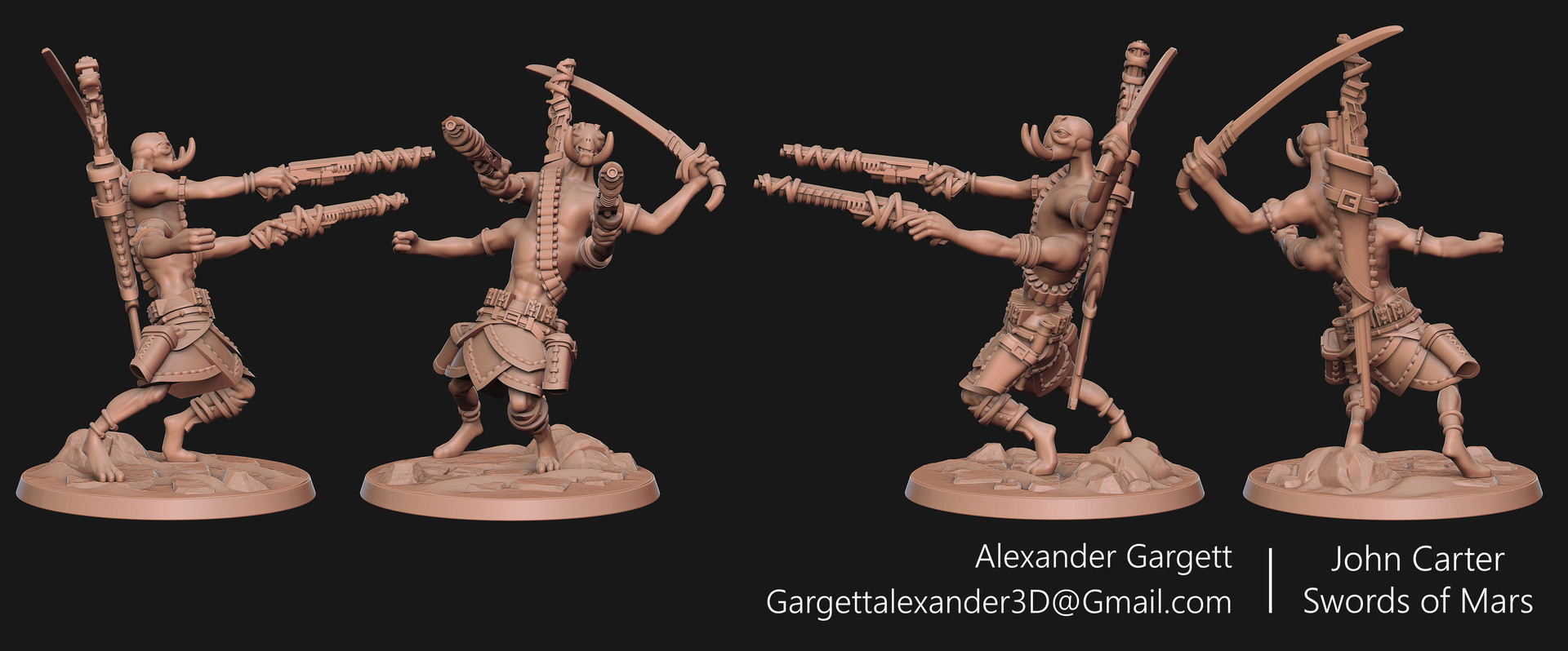 John Carter Thark Rifle