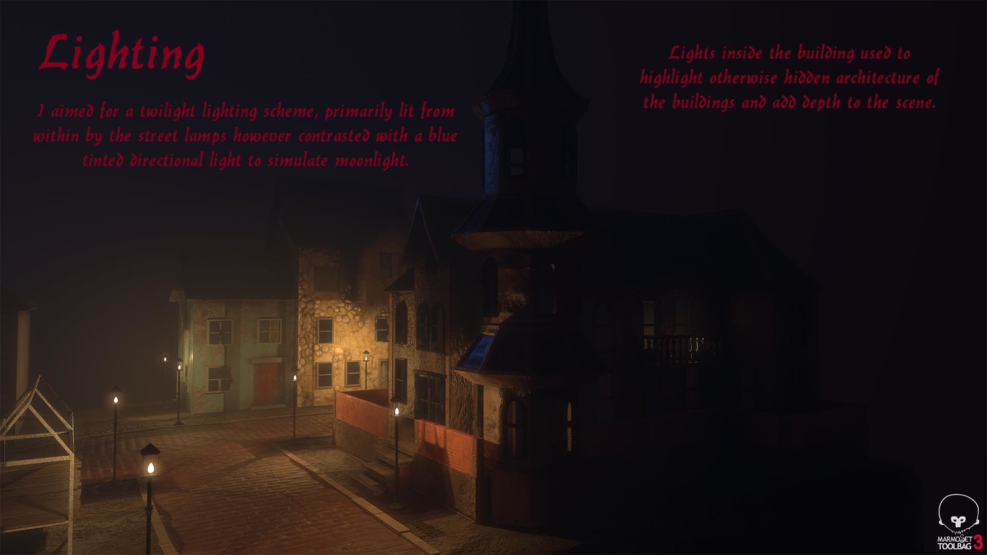 Jaime Ward - Smoggy Steampunk Town