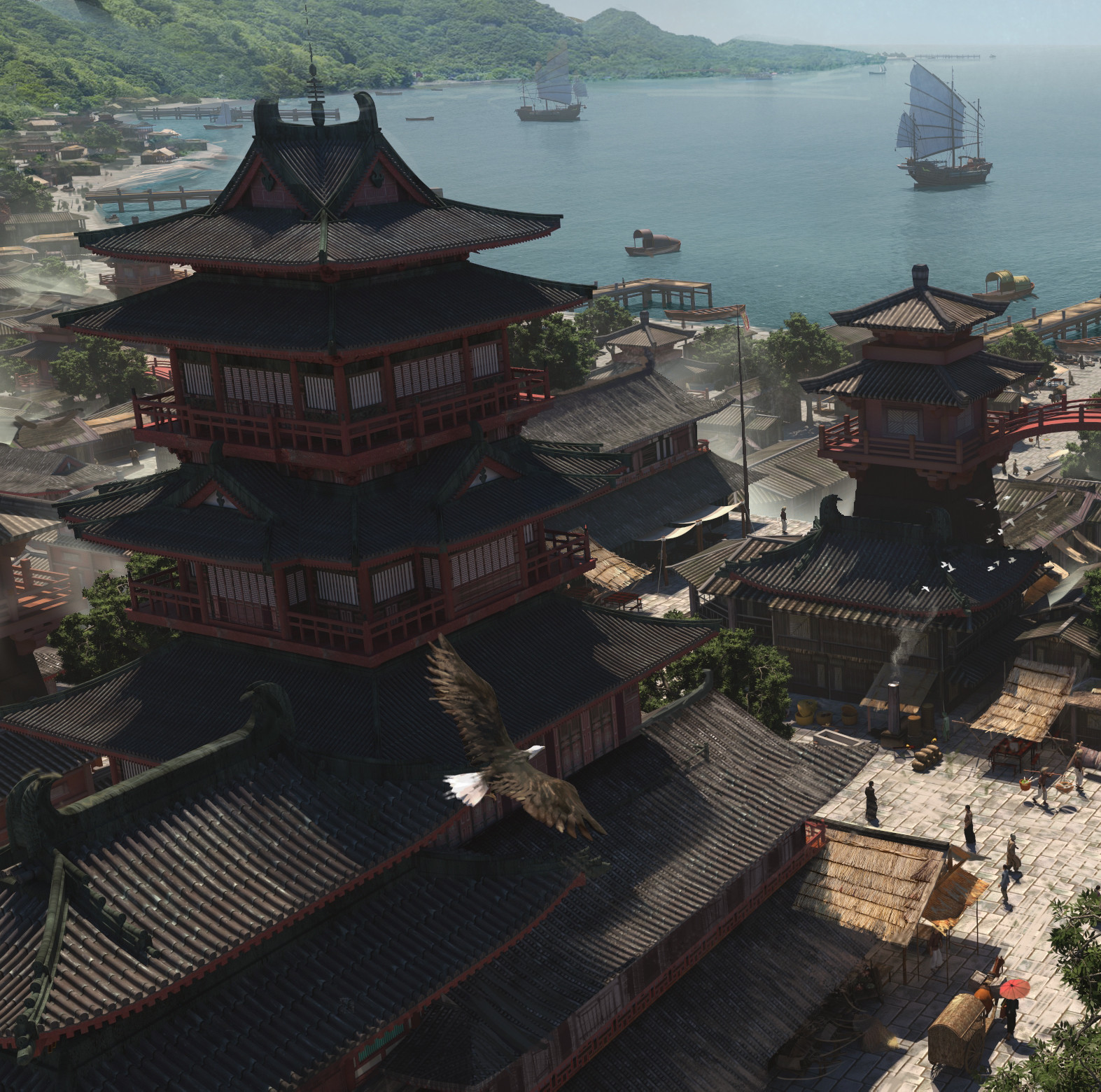 SiChen Wang - Ancient harbour