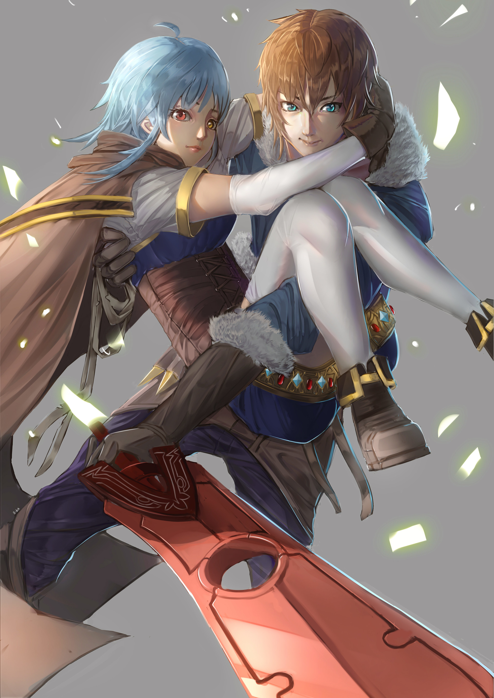 ArtStation - fight and keeping princess save