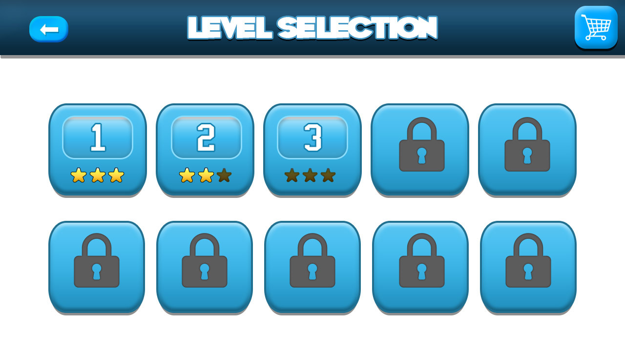 ArtStation - Level selection UI