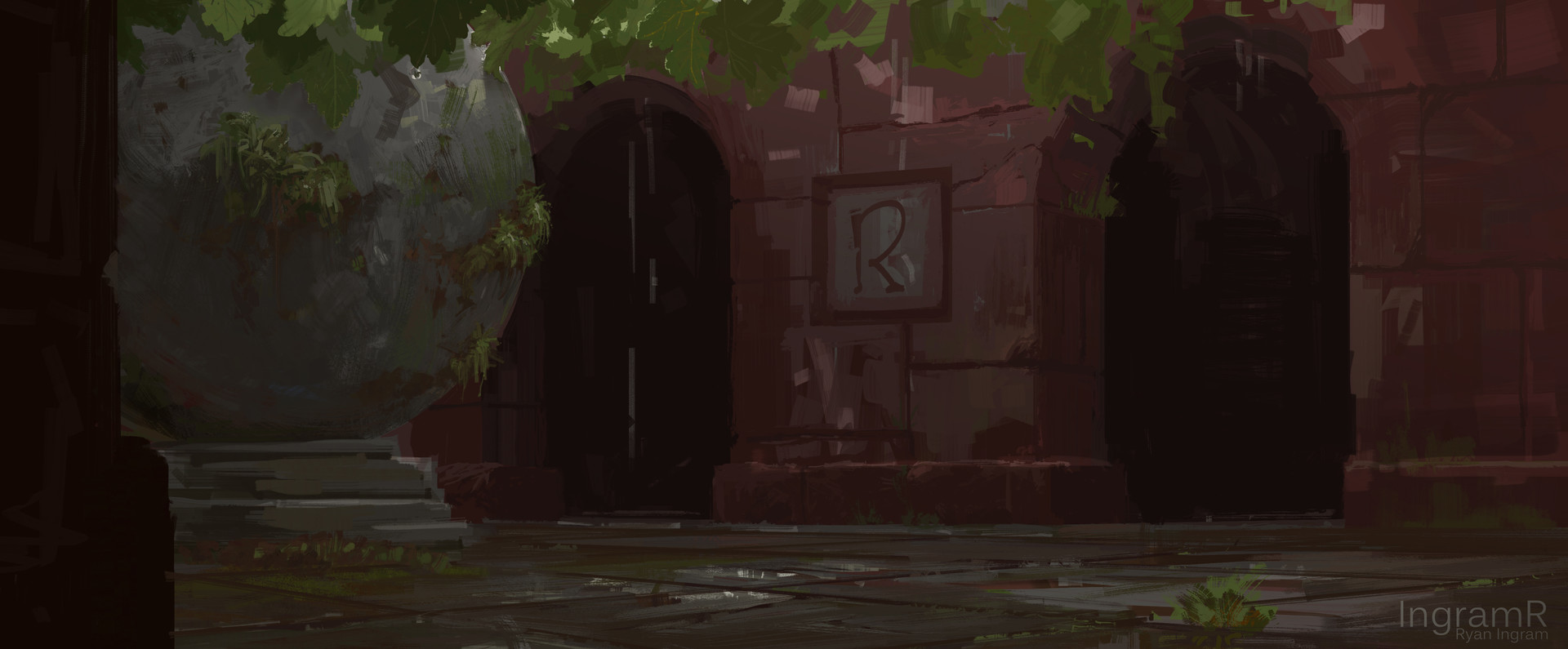 ArtStation - The World Room - Environment Concept