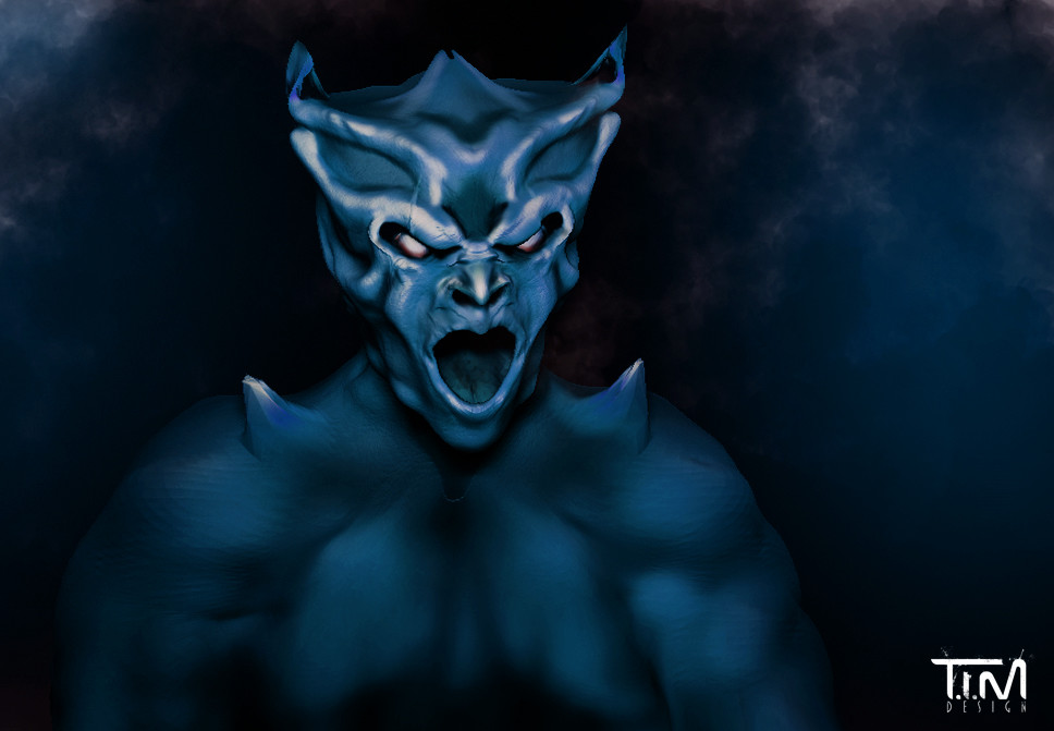 demon blue