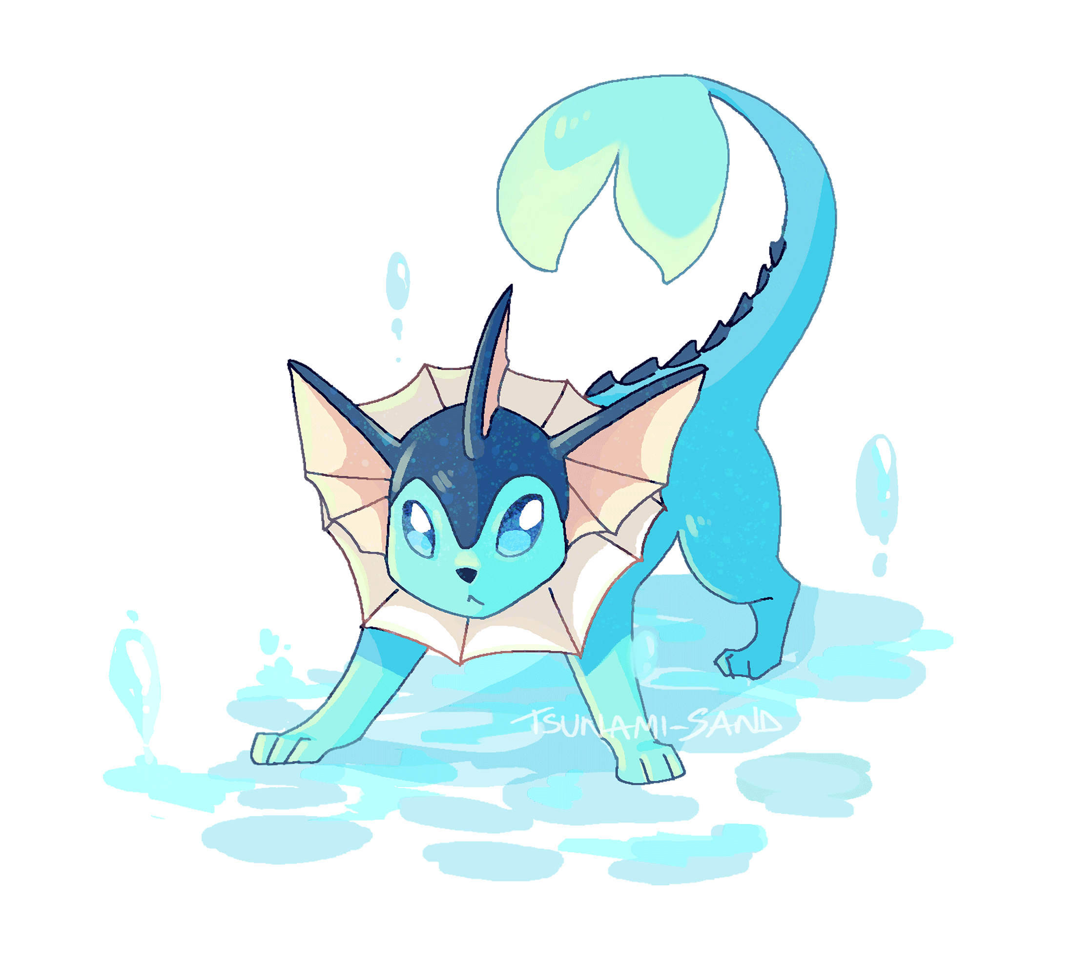 Discover The Cutest Cute Vaporeon That Will Delight Pokemon Fans