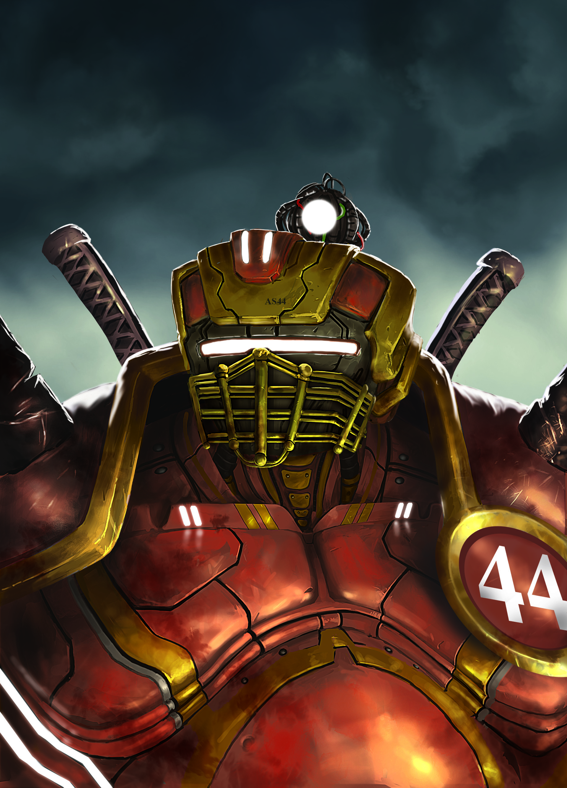 ArtStation - Mutant Football League All-Star Portraits, Kyle Martin