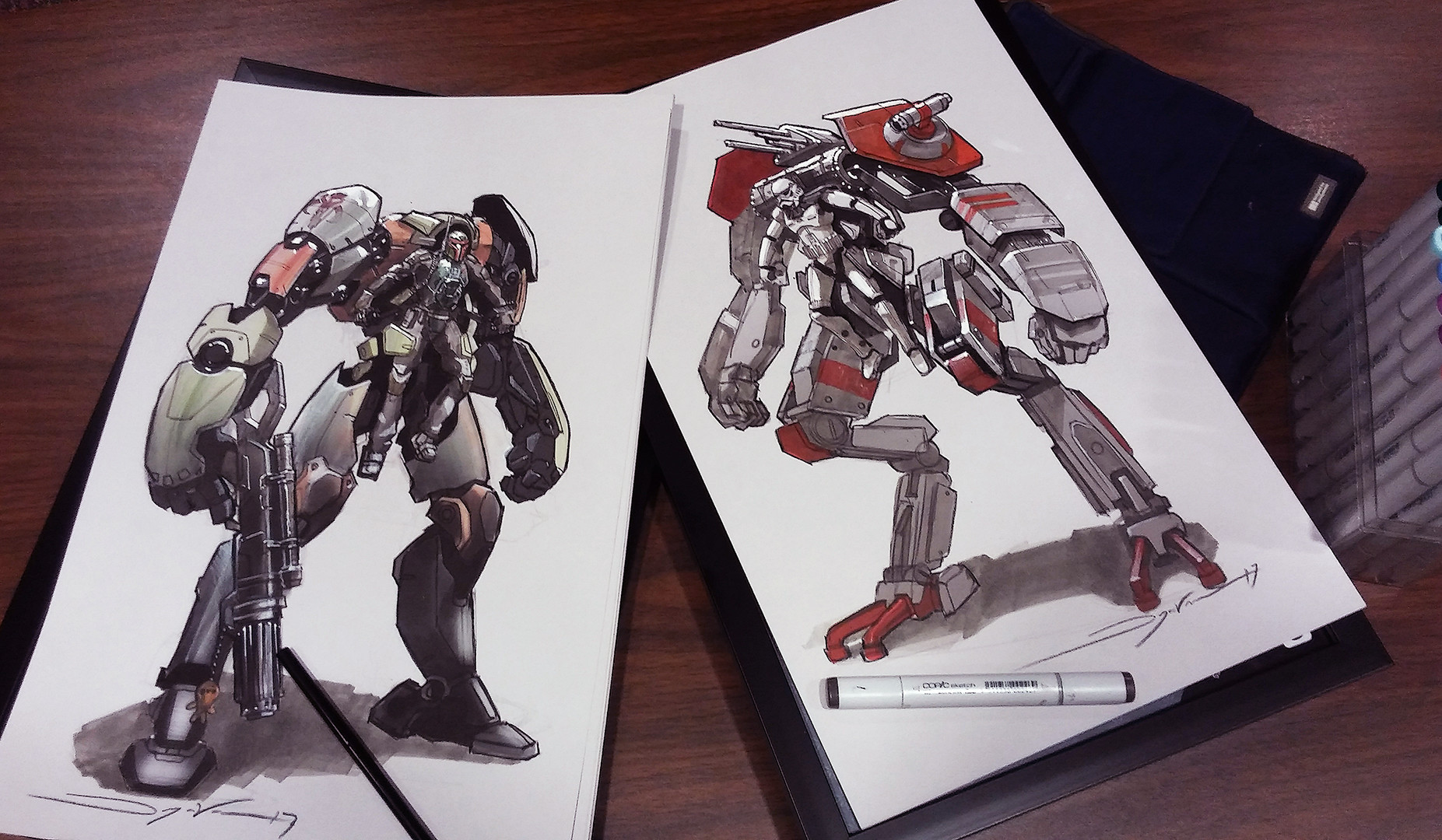 ArtStation - Star Wars Mech Suites