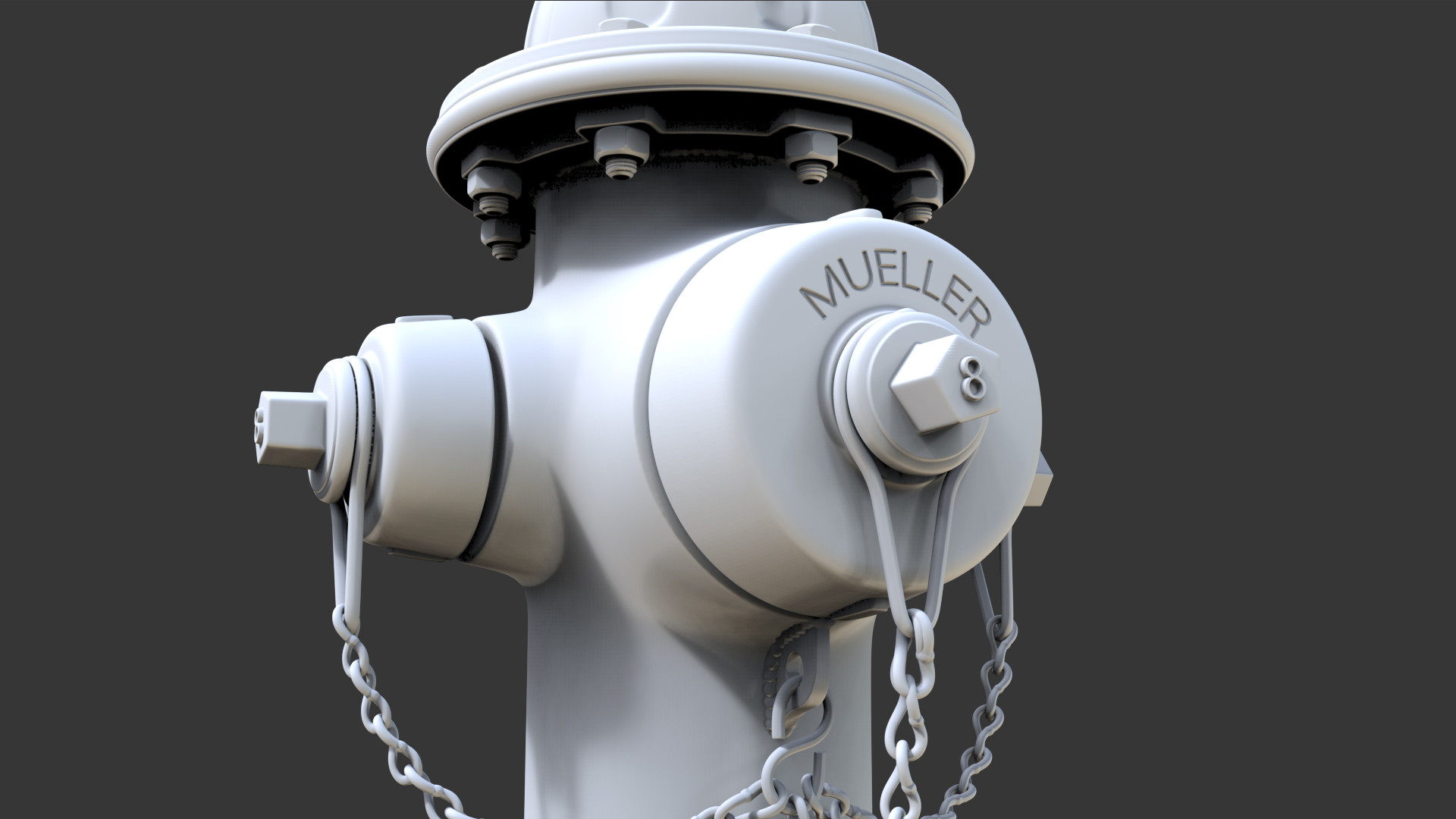 ArtStation - Mueller Fire Hydrant.
