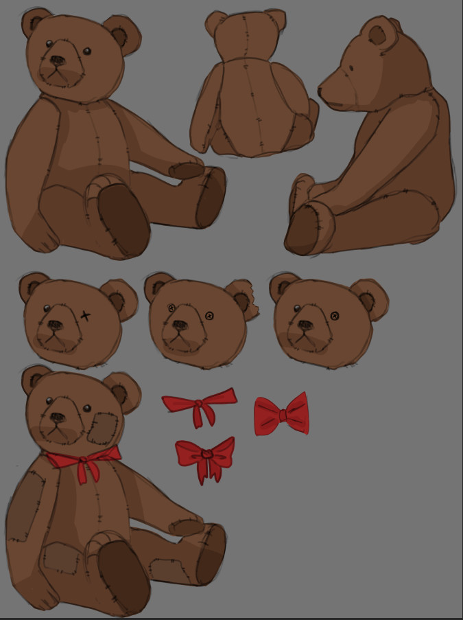 ArtStation - Teddy bear