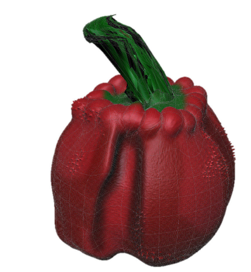 ArtStation - Red bell pepper