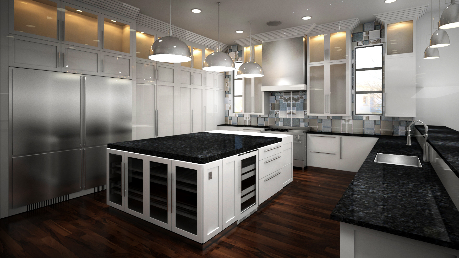 ArtStation - V-Ray Kitchen Render