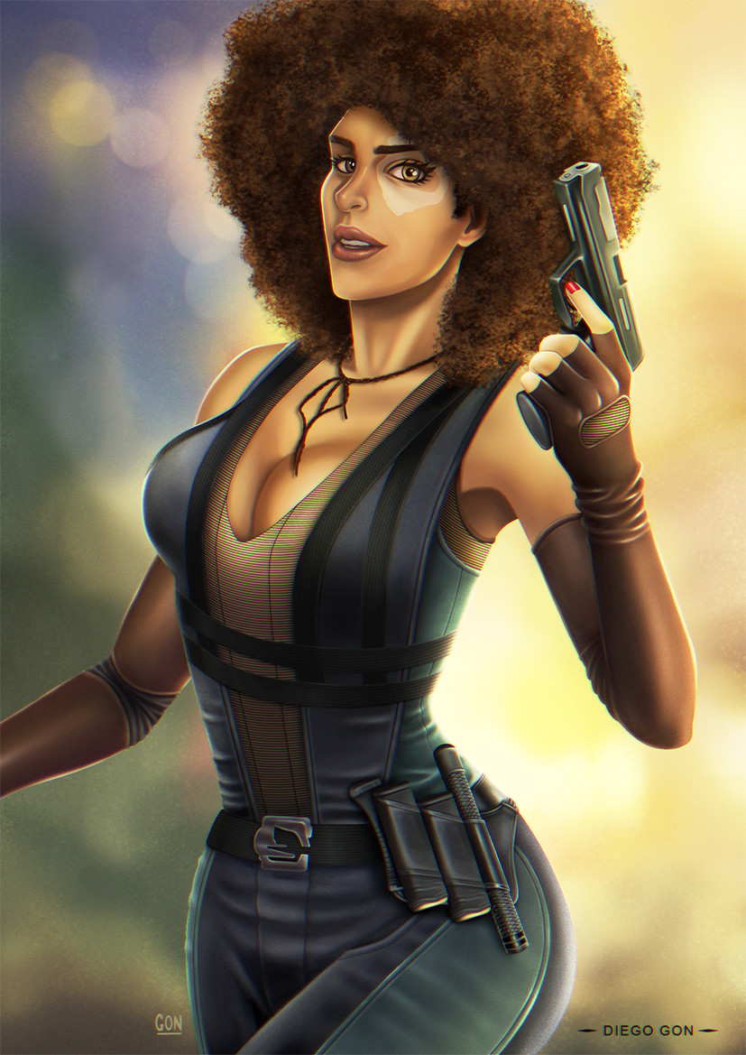 ArtStation - Domino (Neena Thurman)