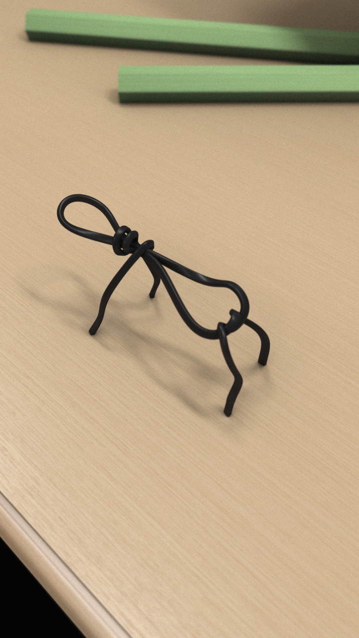 ArtStation - Plastic Wire Thingy