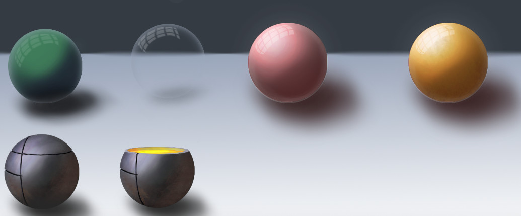 ArtStation - Texture spheres