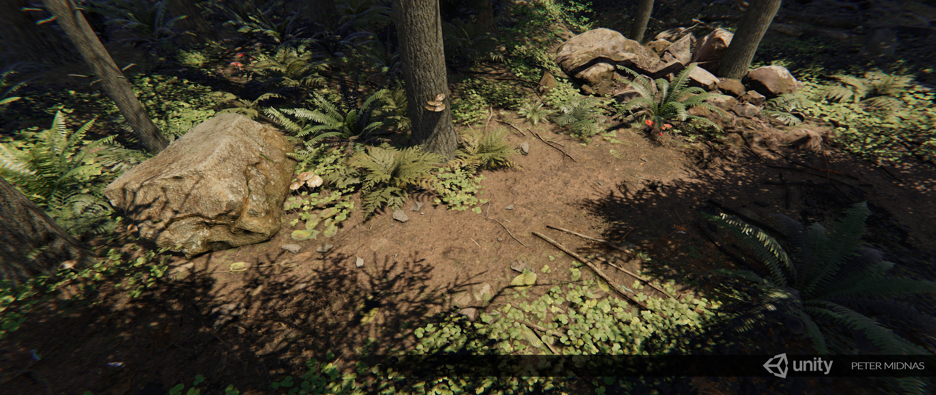 ArtStation - Unity forest