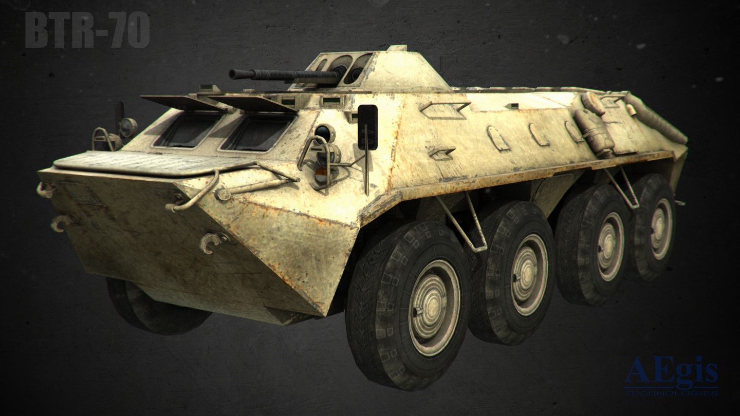 ArtStation - BTR 70