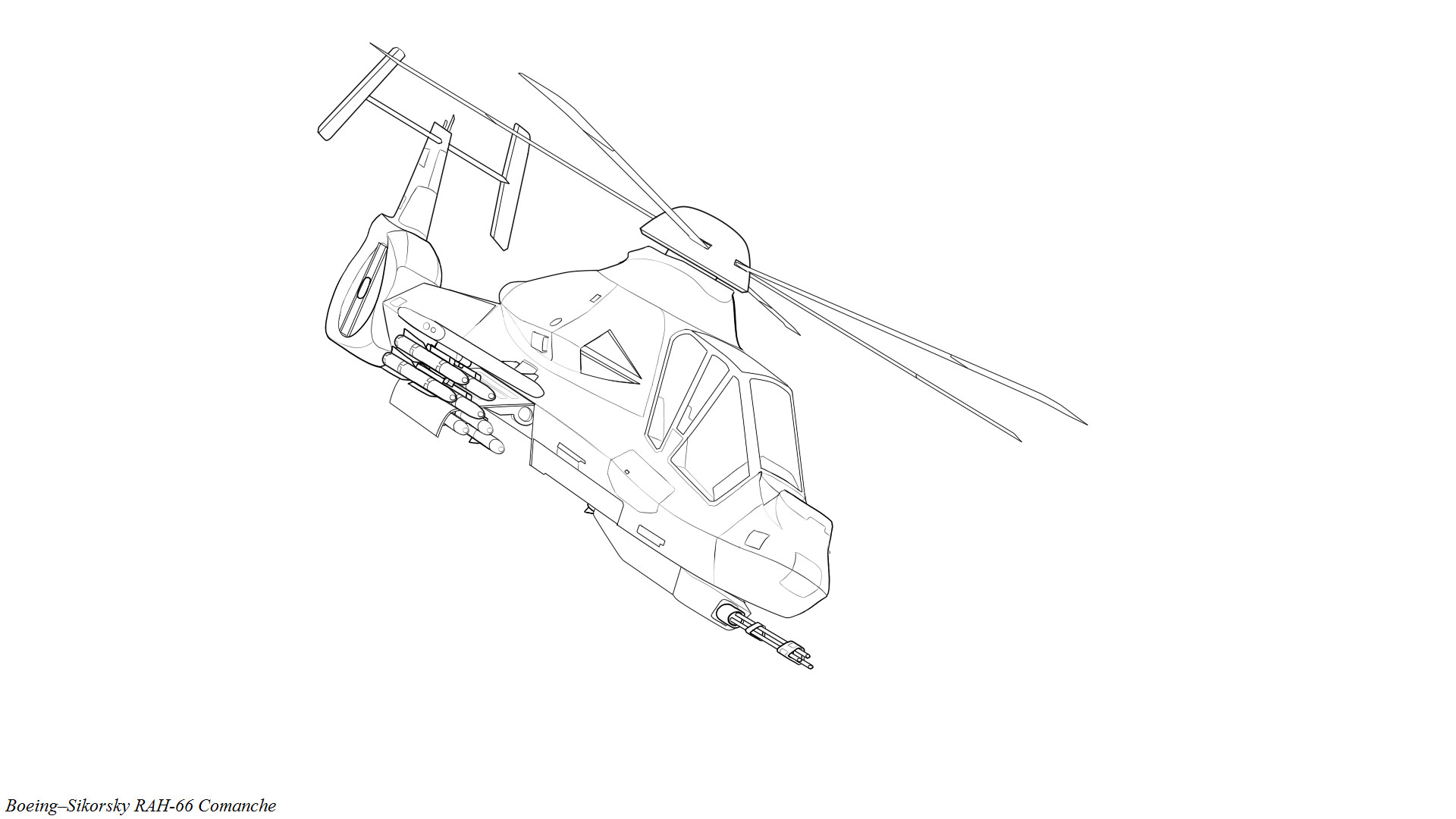 Aidil Azri Shamsuddin - RAH-66 Comanche Helicopter