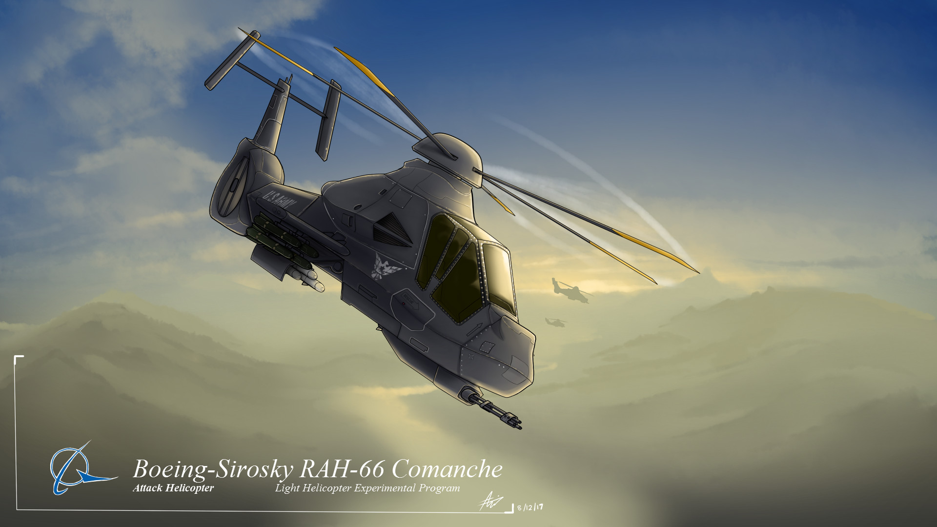 Rah 66 Comanche Helicopter