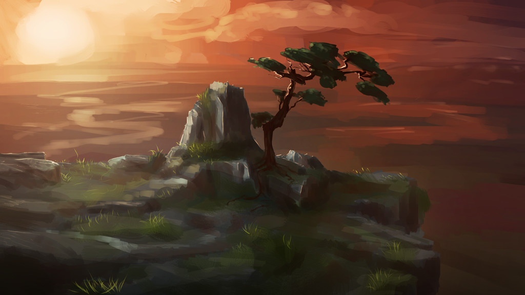ArtStation - Tree & Rock