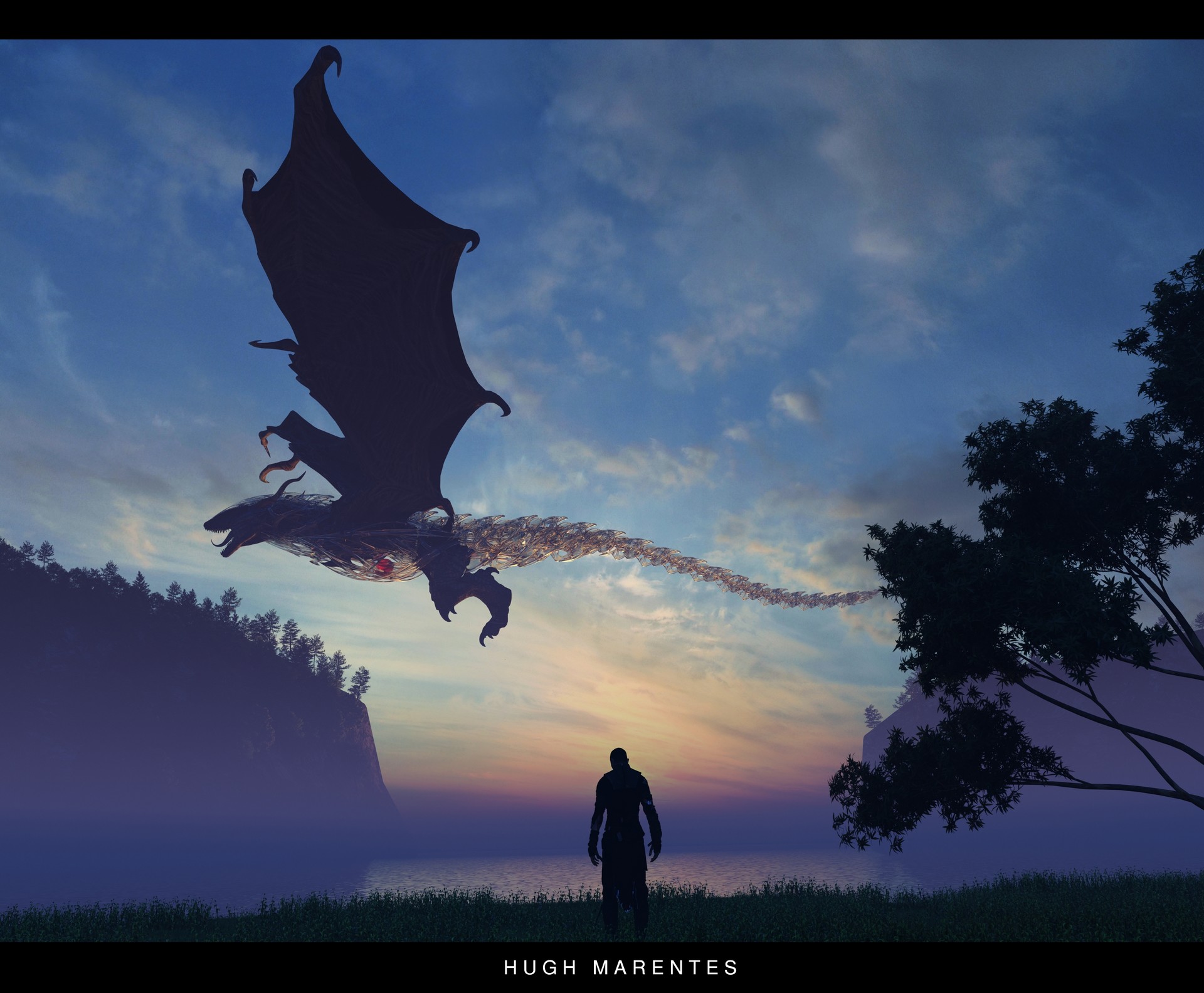 ArtStation - Luz'el The Arcane Dragon