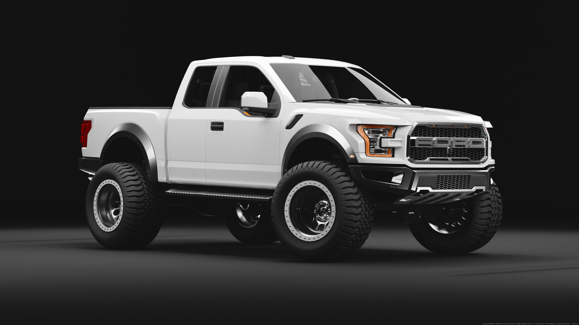 ArtStation - Ford Raptor 2017