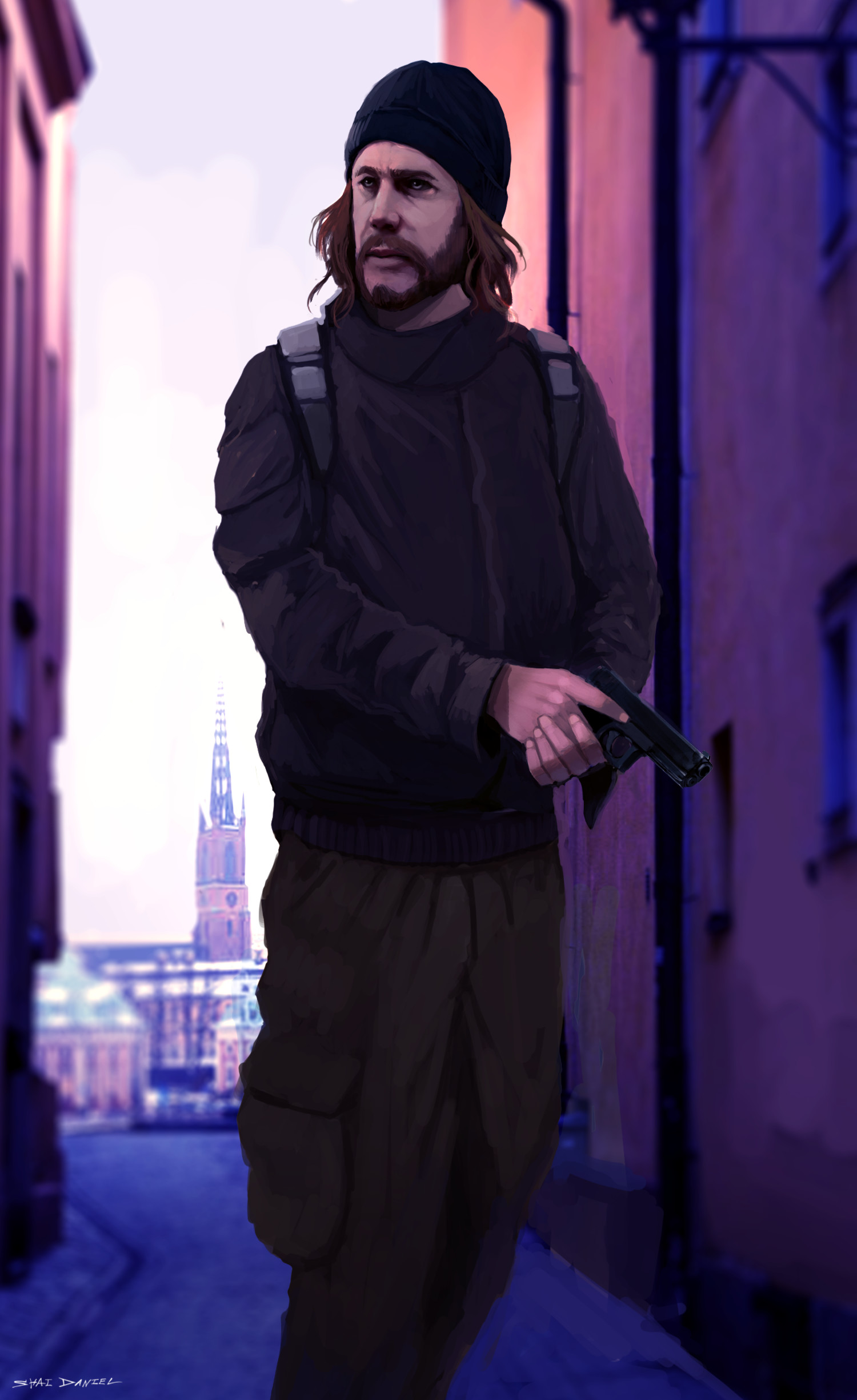 ArtStation - The gray man